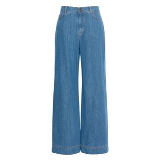 Max Mara Weite Jeans - - Jeans - Damen - Blau - XS
