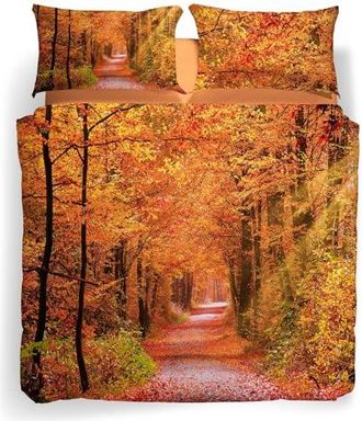 Caleffi Bettwäsche Set 4teilig aus 100% Baumwolle - Weiches und Elegantes Duvet Cover, Waschbar & Pflegeleicht Bettbezug, Bettwaren & Bettwäsche