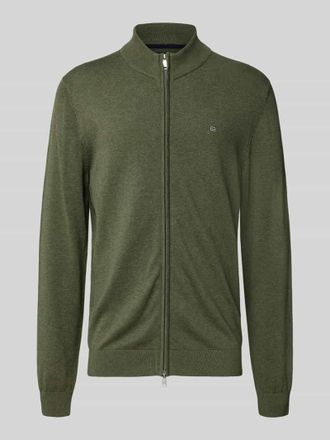 Christian Berg Strickjacke mit Rei&szlig;verschluss