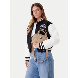 Tommy Jeans Handtasche Tommy Jeans Tjw Ess Daily Crossover AW0AW17889 Beige