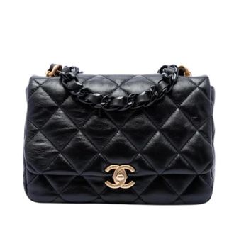 Chanel Pre-owned Flap Shoulder Bag - - Pre-owned - Damen - Schwarzk - ONE SIZE