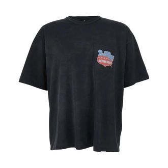 Represent Represent, Homme, Tops, Noir, Taille: S T-shirt &agrave; col rond