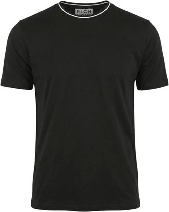 John Richmond Homme, Tops, Noir, Taille: XL T-Shirt Stampa