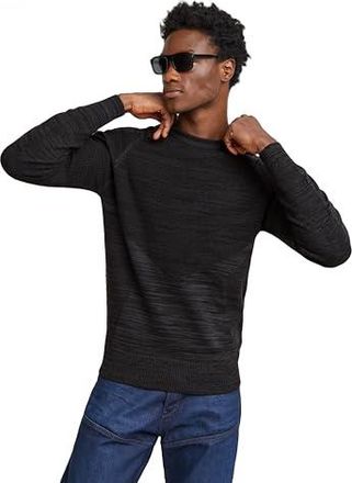 G-Star G-Star Homme Pull 3D Biker Knitted, Multicolore (dk black/asfalt D25068-C259-7242), XXL