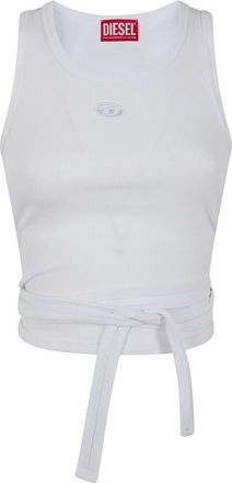 Diesel Femme, Tops, Blanc, Taille: 40 FR T-Anky Tail S1 Top