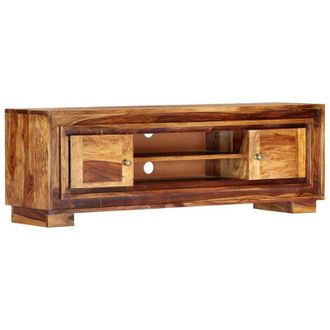 vidaXL TV-Schrank 118x30x40 cm Massivholz Akazie Vidaxl