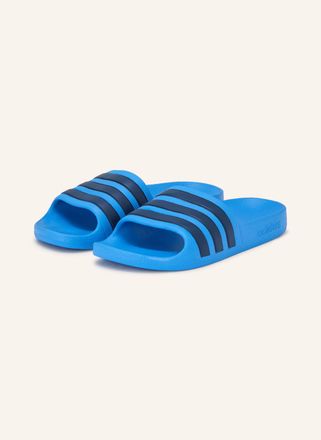 adidas Pantoletten Adilette Aqua blau