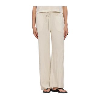 Moss Copenhagen Mschdaria Hose - - Trousers - Damen - Beige - S