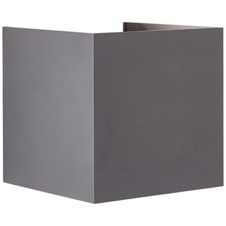 Brilliant G90961A63 Hilly Au&szlig;enwandleuchte dunkelgrau