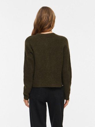Vila Strickjacke VILORY O-NECK L/S KNIT CARDIGAN-NOOS Materialmix, regular fit