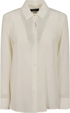 Max Mara Femme, Blouses et Chemises, Beige, Taille: 42 FR Wkdcurvone