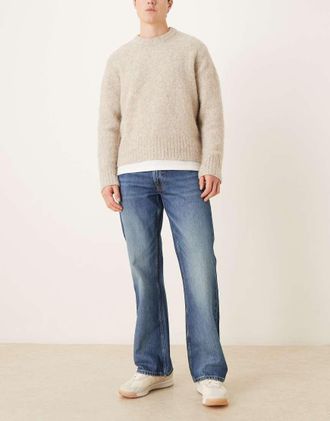 Calvin Klein Jeans Jean bootcut - Bleu moyen d&eacute;lav&eacute;
