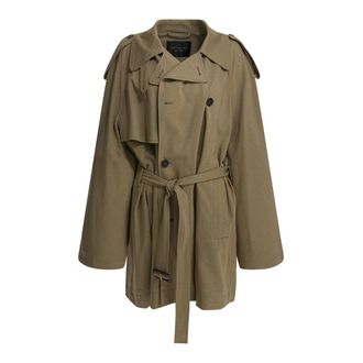 Balenciaga Damen, M&auml;ntel, Beige, MGr&ouml;&szlig;e
