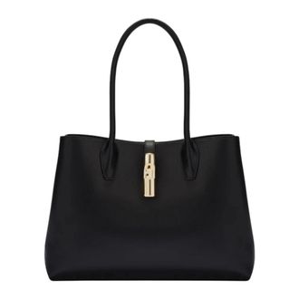 Furla Goccia M Tote - - Bags - Damen - Schwarzk - ONE SIZE