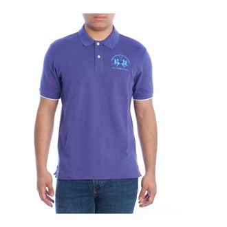 La Martina Klassisches- modernes Kurzarm-Poloshirt - - Tops - Herren - Lila - S