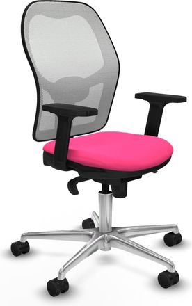 Piqueras y Crespo Rosa Jorquera Schreibtischstuhl mit 2D-Armlehnen, h&ouml;henverstellbare Lendenwirbelst&uuml;tze, ausgestattet mit Sincro 5 Positionen und injiziertem Schaumsto