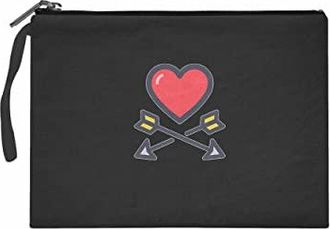 Bonateks Femme Frfcb101262 Femme Clutches, Noir, Black EU