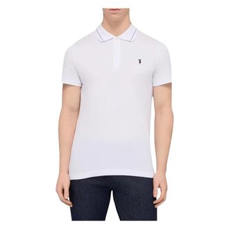 Trussardi Regular Fit Polo-Piquet - - Tops - Herren - Wei&szlig; - XL