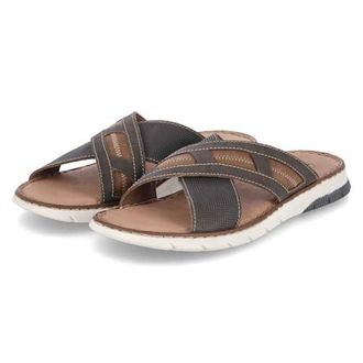 Rieker Mules pour homme en marron, marron, 45 EU