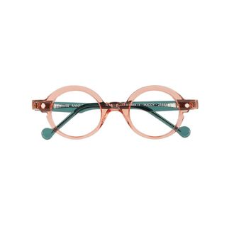 Anne & Valentin Femme, Accessoires, Multicolore, Taille: 39 MM Montures Optiques Chic en Nude & Neutrals