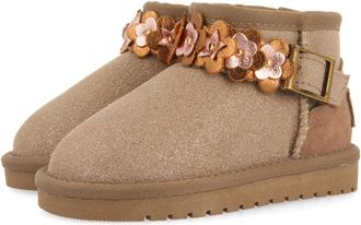 Gioseppo Jungen Mädchen Lint Oxford-Stiefel, Taupe, 28 EU