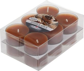 Wiedemann Duftteelichter im 12er Pack Sugar & Spice 18/38 mm ca. 4 h