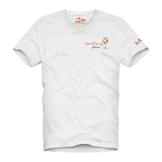 MC2 Saint Barth Homme, Tops, Blanc, Taille: 2XL T-Shirt