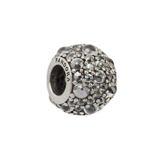 Pandora Schimmernde Tropfen Charm - - Accessories - Damen - Grau - ONE SIZE