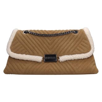 Rebelle Alexis Big Shearling Cammello - - Bags - Damen - Braun - ONE SIZE