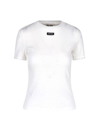 Miu Miu T-Shirt-Logo