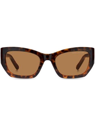 Marc Jacobs Eckige Marc Sonnenbrille - Braun
