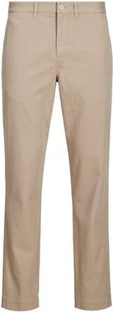Eden Park Pantalon chino slim en coton m&eacute;lang&eacute;