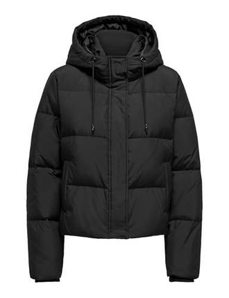 Only Femme Short Down Jacket Onlalice Noos Otw Veste Courte En Duvet, Noir, XS EU