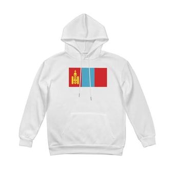 Generic Sweatshirts À Capuche Hommes Doublure Polaire Imprimé Graphique Mongolie Drapeau Pull Hoodie Hauts Streetwear Vintage Pull De Détente Athleisure du S 