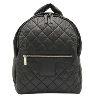 Chanel Pre-owned Vintage Quilted Backpack - Femme - Pre-owned - Noir - Taille: ONE Size