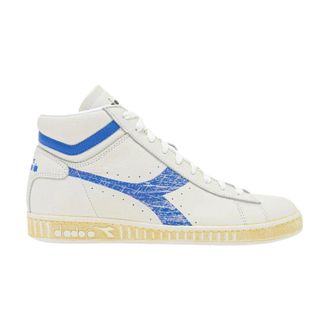 Diadora Retro Leder High Top Sneaker - - Shoes - Damen - Wei&szlig; - 37 EU