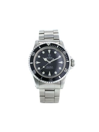 Tudor montre Submariner 40 mm pre-owned (1980) - Noir