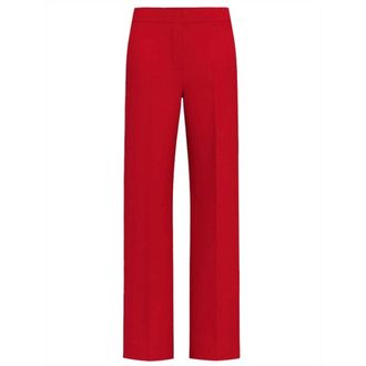Marella Emma Palazzo Hose - - Trousers - Damen - Rot - S