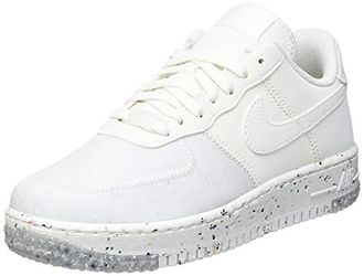 Nike Nike Femme Air Force 1 Crater Chaussure de Basketball, Summit White/Summit White-Summit White, 41 EU
