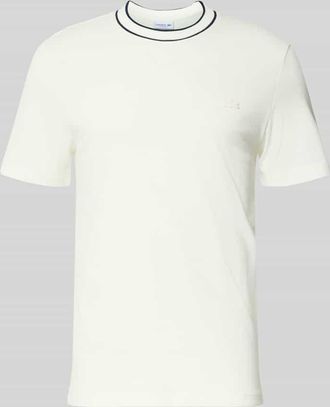 Lacoste Regular Fit T-Shirt aus Baumwoll-Mix
