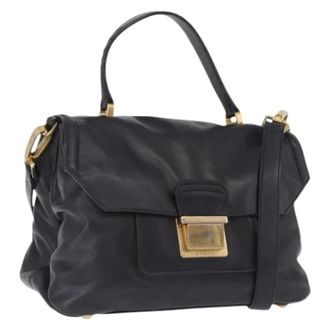 Miu Miu Sac &agrave; main Pre-owned - Femme - Pre-owned - Noir - Taille: ONE Size