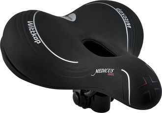 B&uuml;chel WITTKOP Fahrradsattel mit innovativem 5 Zonen Medicus Konzept und orthop&auml;discher Memory Foam Polsterung I bequemer Fahrrad Sattel f&uuml;r Damen & Herren I
