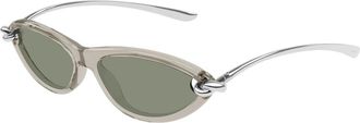 Bottega Veneta Bv1390S - - Accessories - unisex - Grau - 56 MM