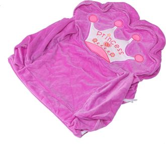 Lurrose Kinder Sofabezug Aus Elastischem Rutschfestem Material Universeller Bezug Für Kindersessel Mit Kronenmuster Schützender Sofabezug Für Kinderzimmer Und