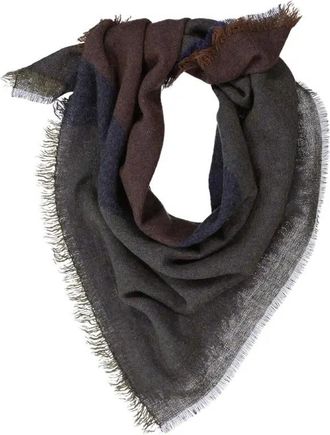 Eagle Herren Schals blau Kashmere-Wolle