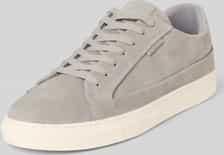 Poelman Sneaker aus echtem Leder mit Logo-Detail