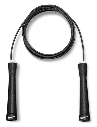 Nike Nike Unisex - Erwachsene Fundamental Speed Rope Springseil, Black/White/White, Einheitsgr&ouml;&szlig;e