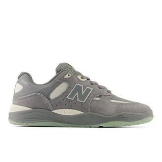New Balance Unisex NB Numeric Tiago Lemos 1010 in Grau/Wei&szlig;, Wildleder/Mesh, Gr&ouml;&szlig;e 40.5