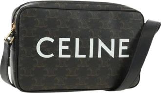 Celine Sac bandouli&egrave;re vintage doccasion - Femme - Pre-owned - Noir - Taille: ONE Size