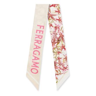 Ferragamo Femme, Accessoires, Multicolore, Taille: ONE Size Gaia Silk Scarf